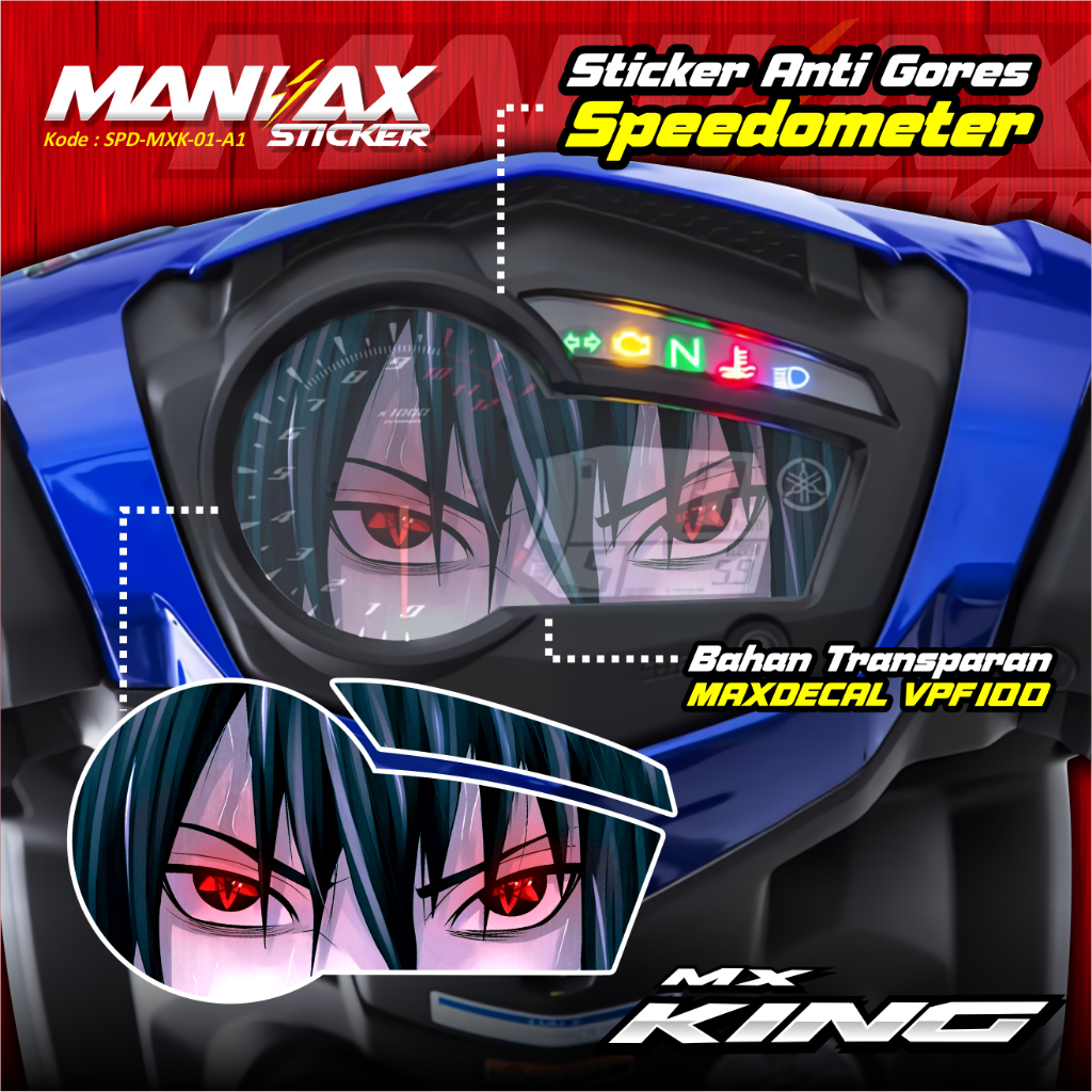 Jual Stiker Speedometer MX King V1 - Stiker pelindung spidometer MX ...