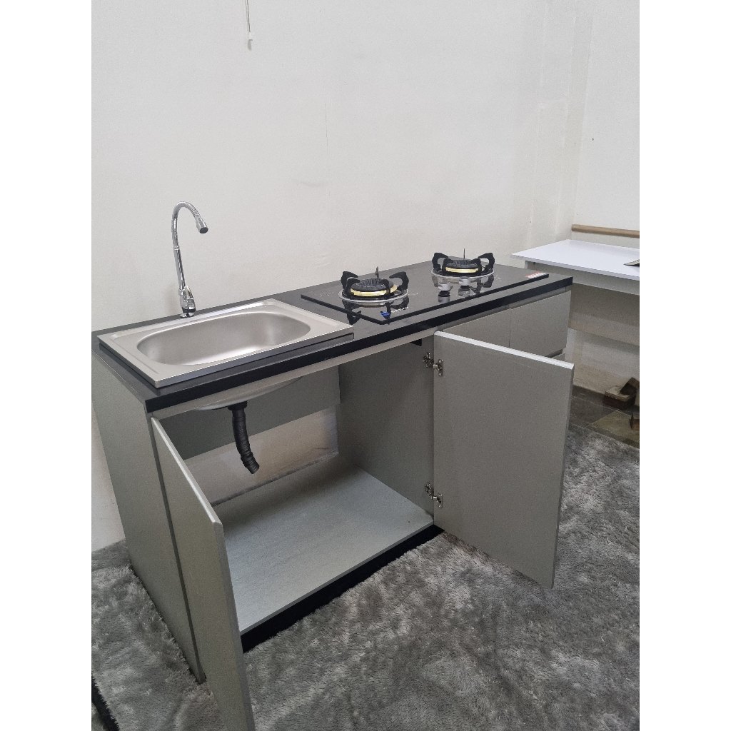 Jual Kitchen Set + Sink + Rak Piring / Kitchen Set Keran (FREEONGKIR ...