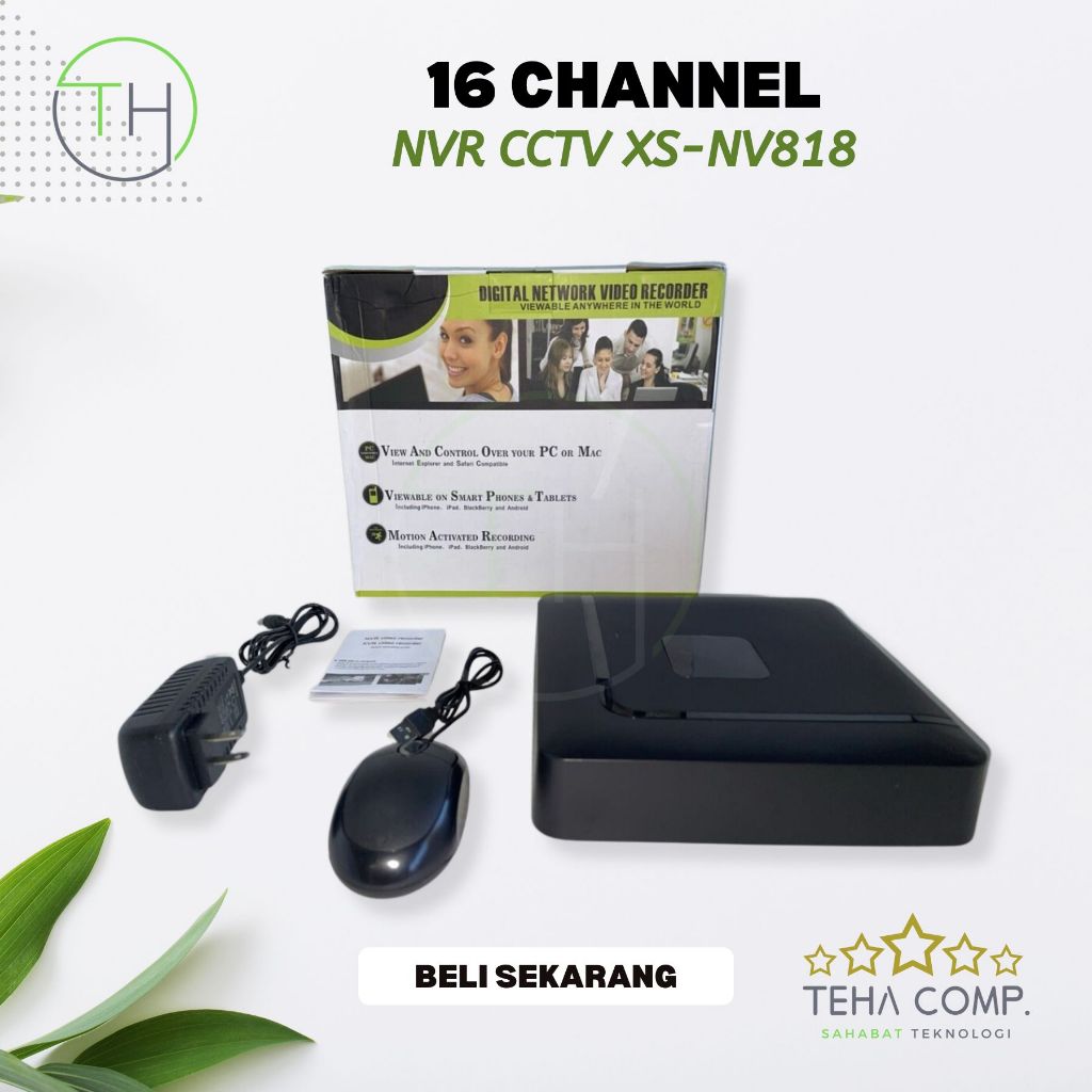 Jual NVR 5MP Camera Network Recorder 25 CH 16 Channel 9 Chanel CCTV IP Cam | Shopee Indonesia