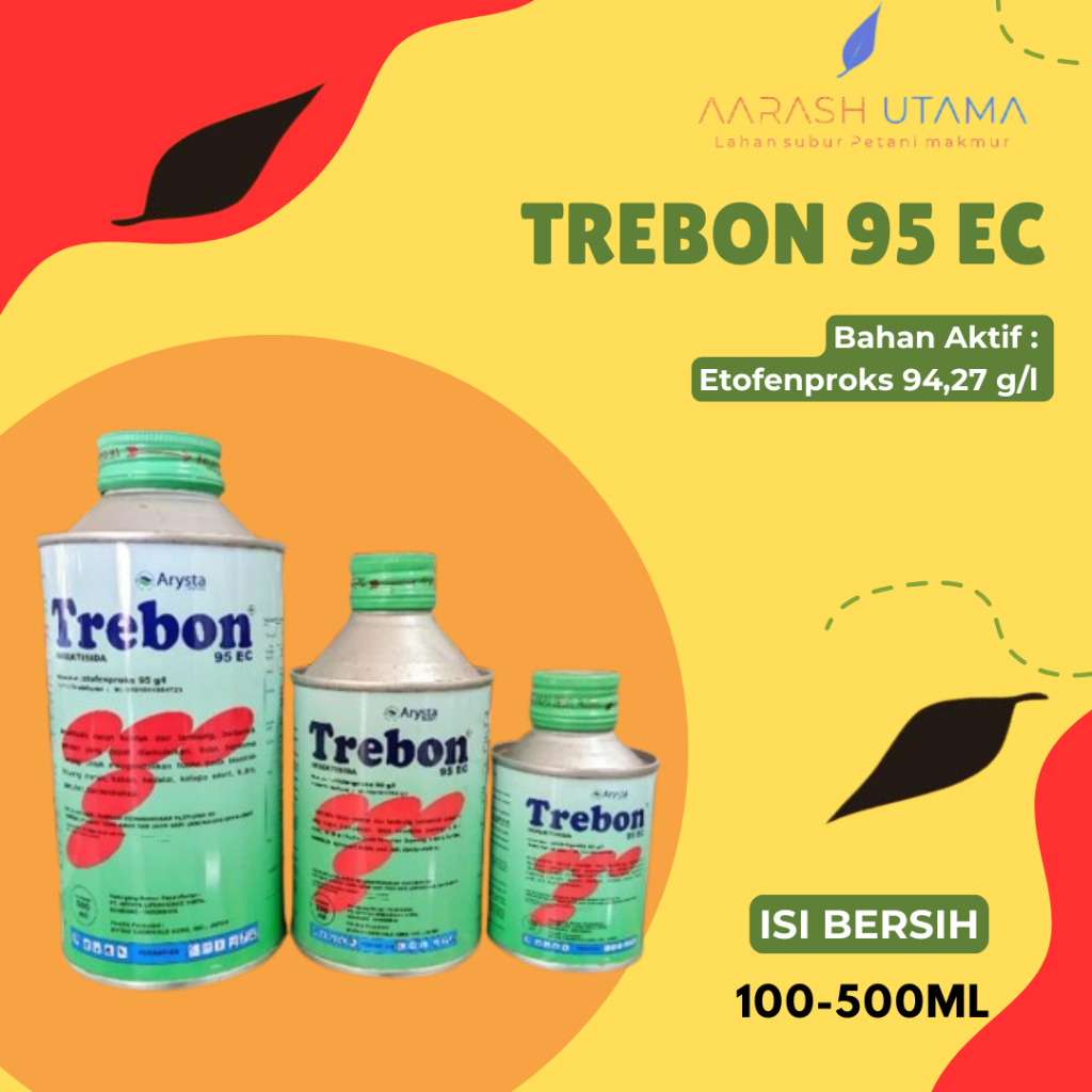 Jual TREBON 95 EC Insektisida racun kontak dan lambung | Shopee Indonesia