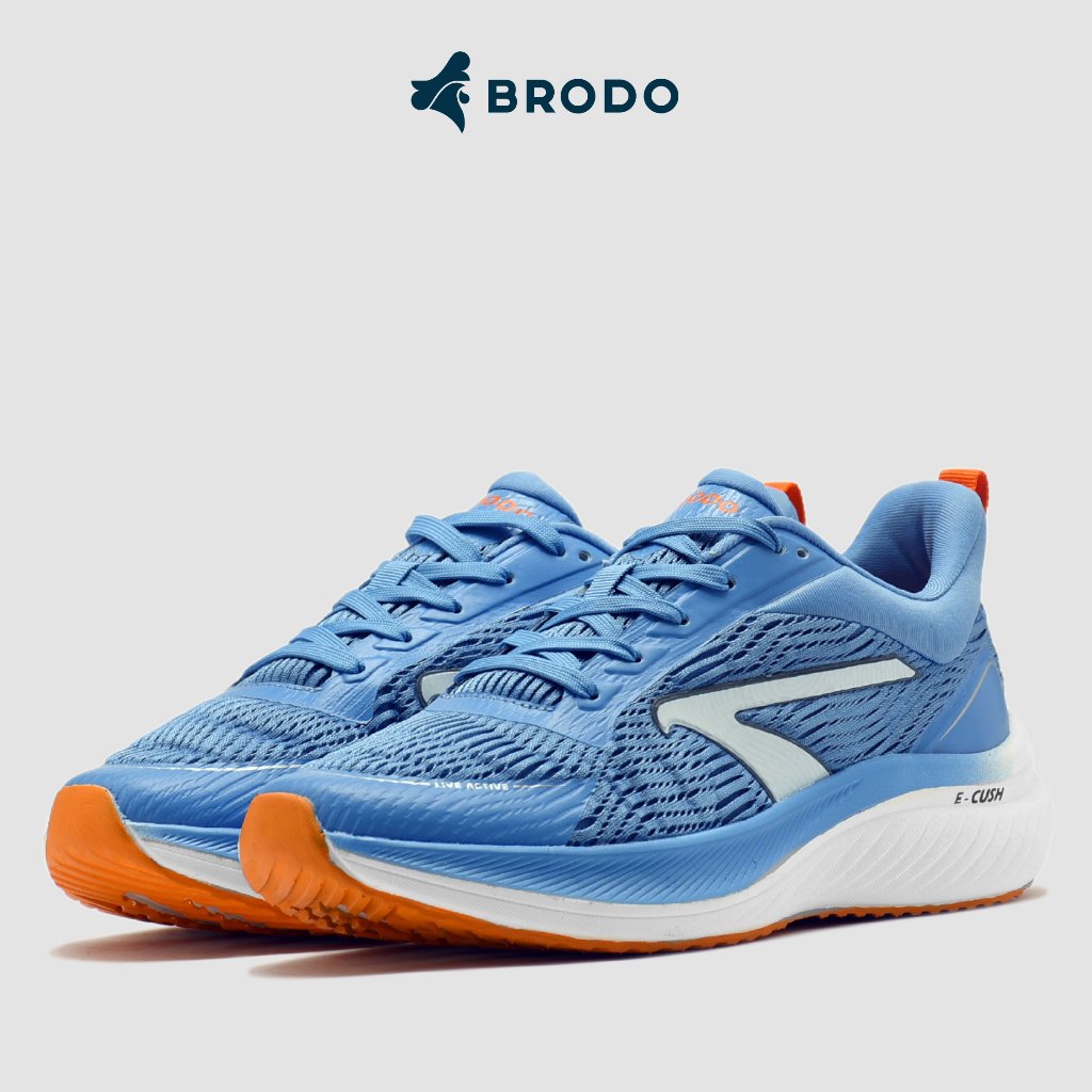 Jual BRODO - Running Shoes Sneakers Active Inizio Azure Blue | Shopee ...
