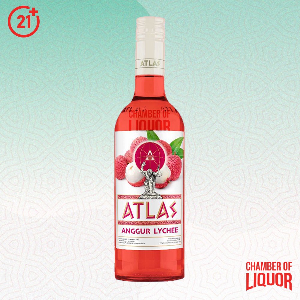 Jual ATLAS Anggur Lychee Leci 620ml | Shopee Indonesia
