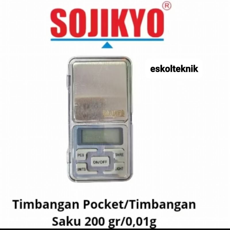 Jual timbangan pocket saku digital 200g | Shopee Indonesia