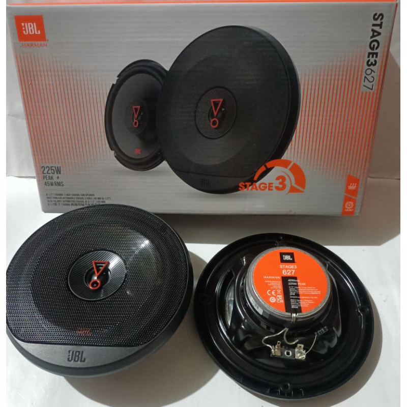 Jual speaker JBL stage 3 627 speaker coaxial 6,5 inch original | Shopee ...