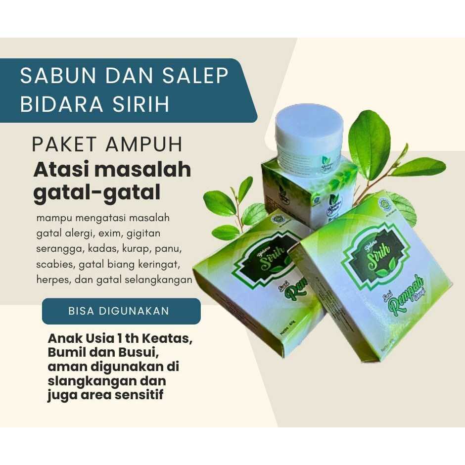Jual PAKETAN SPESIALIS GATAL BIDARA SIRIH [ eksim, kadas, scabies ...