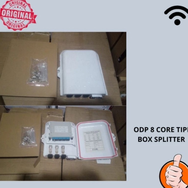 Jual BOX ODP CORE OUTDOOR TIPE BOX SPLITER | Shopee Indonesia