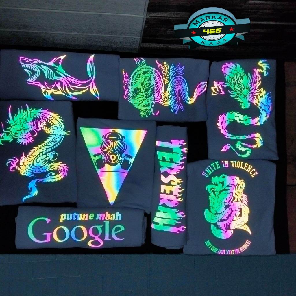 Jual SABLON NYALA REFLECTIVE POLYFLEX JASA CUTTING DAN PRESS | Shopee ...