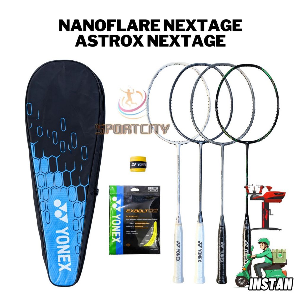 Jual Raket Badminton YONEX ASTROX NANOFLARE NEXTAGE Nano Flare Nextage Original | Shopee Indonesia