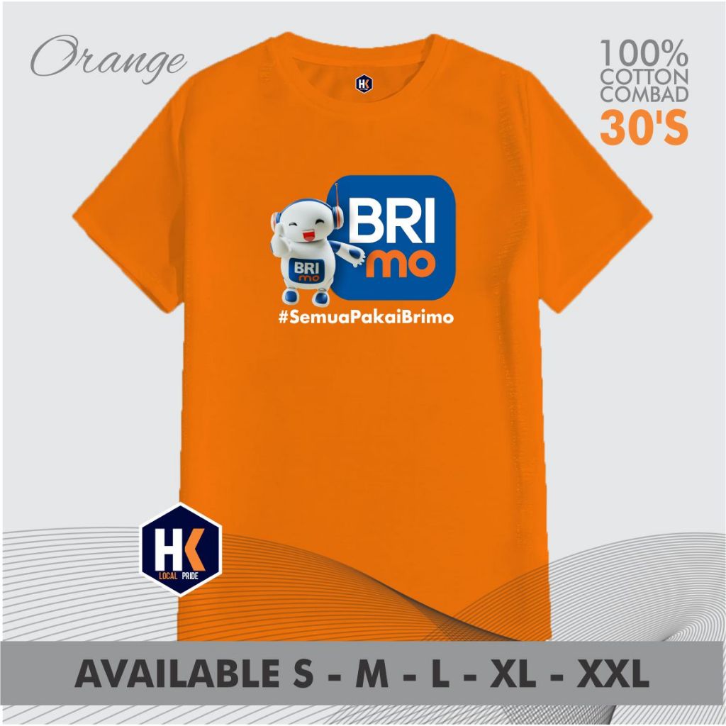 Jual HK BAJU BRIMO ICON II UNISEX PREMIUM COTTON COMBAD 30s//LOCAL ...