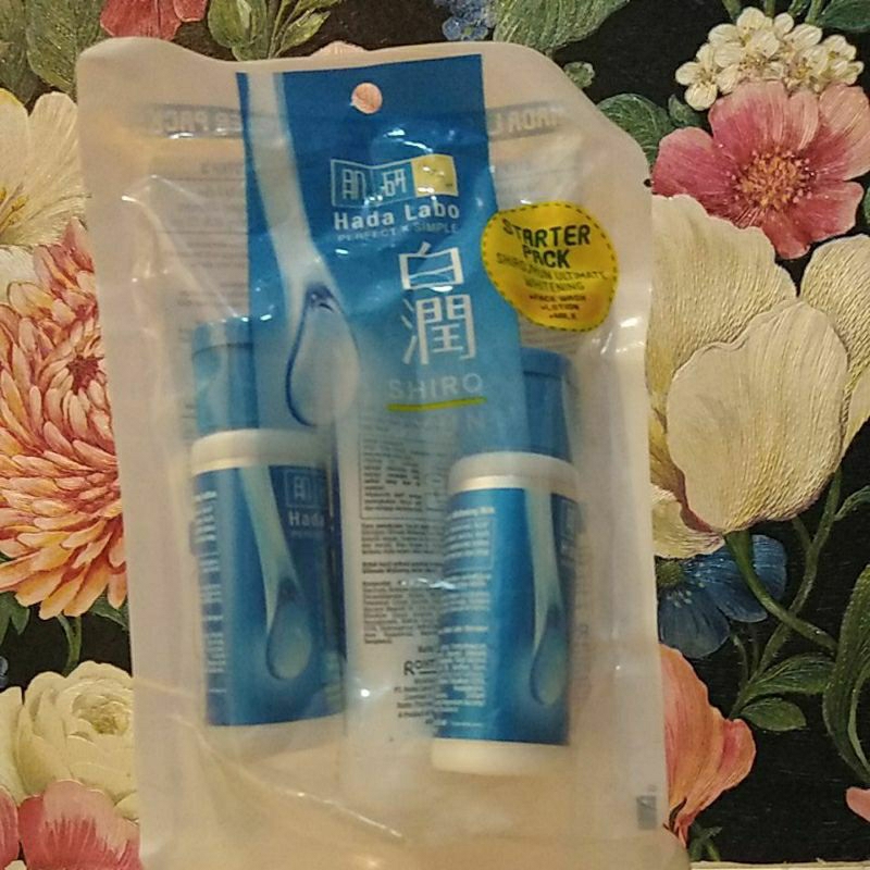 Jual Hada Labo ShiroJyun Starter pack/ Whitening Biru | Shopee Indonesia