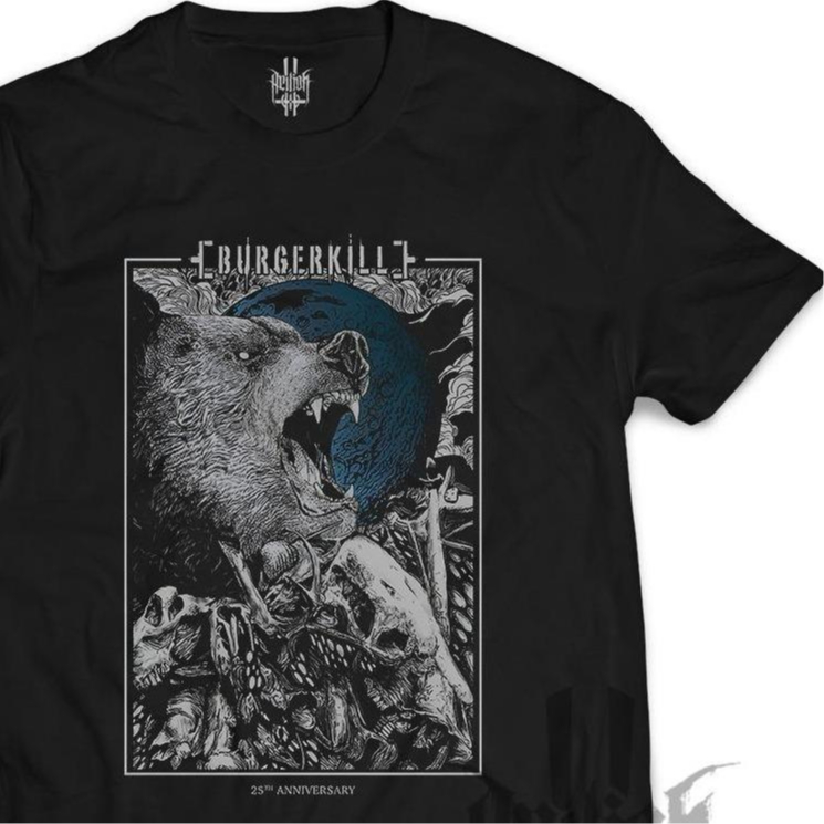 Jual Kaos Bootleg Burgerkill - 25th Anniversary Tshirt Distro Hooka ...