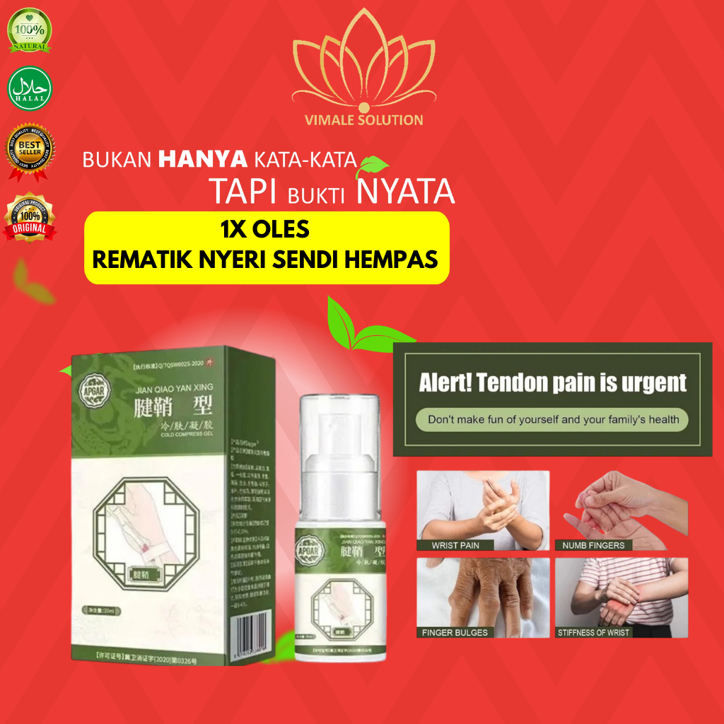 Jual Obat Rematik Nyeri Sendi Jian Qiao Yan Xing Tenosynovitis Cold ...