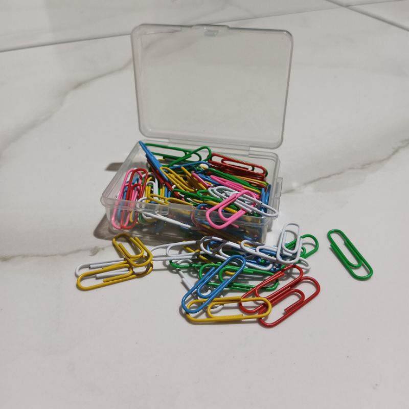 Jual Paper Clip Klip Kertas / Paper Clip Kecil / Penjepit Kertas / Klip ...