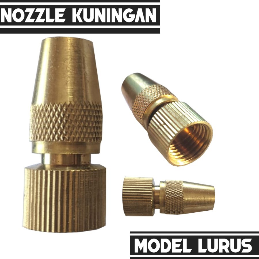 Jual Nozzle Nosel sprayer kuningan model lurus spuyer tangki untuk ...