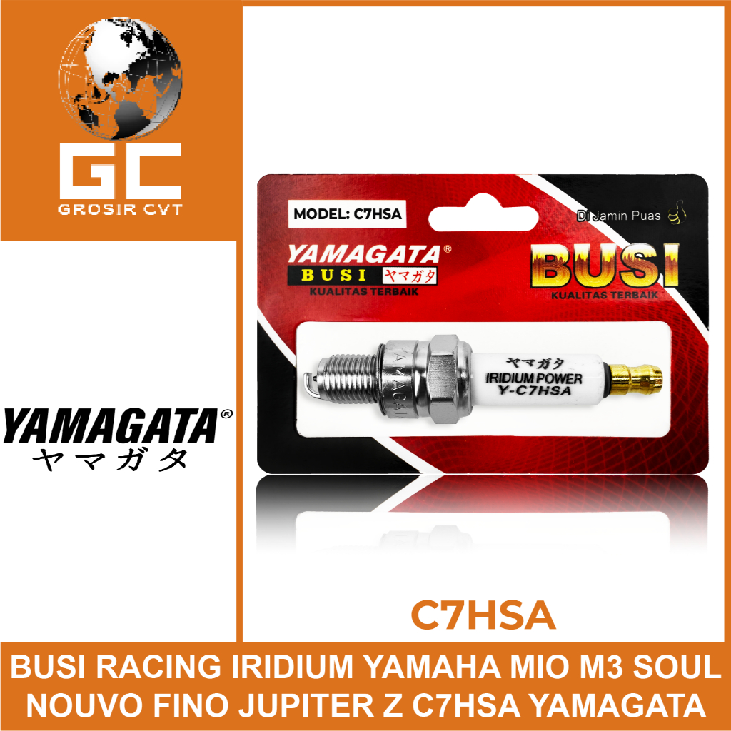 Jual Busi racing Yamagata Iridium Power Mio Sporty Smile Soul GT Freego ...