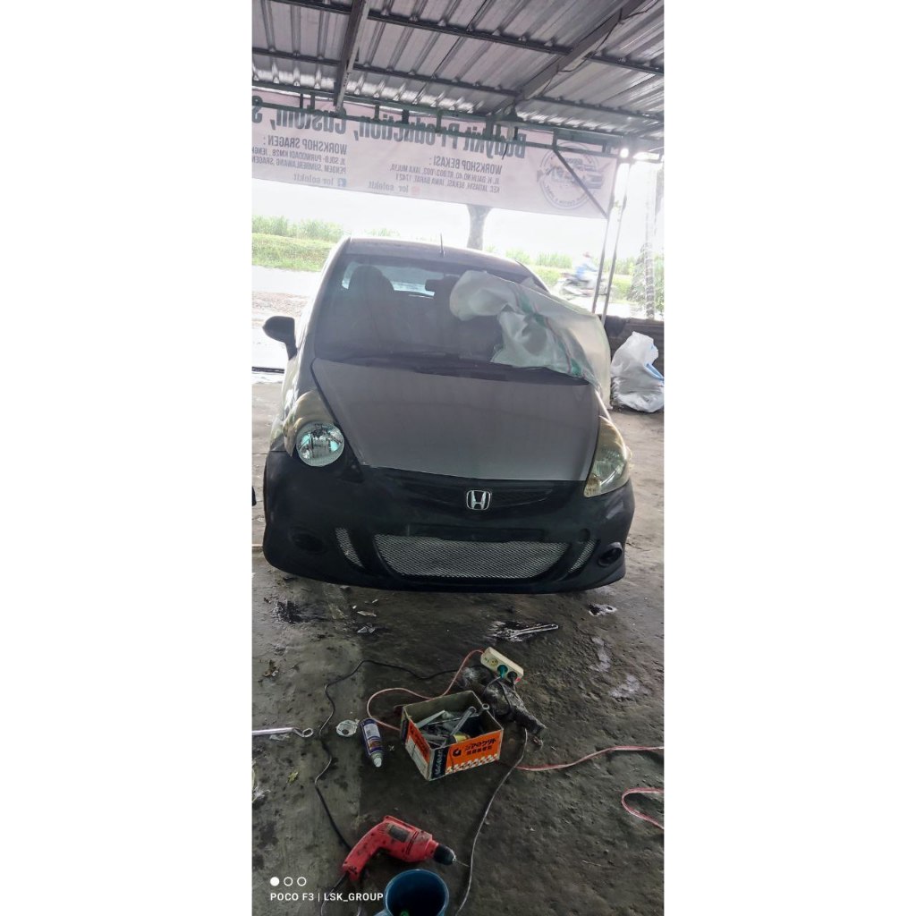 Jual BODYKIT HONDA JAZZ 2004 2005 2006 2007 2008 UPGRADE VTECH BODY KIT ...