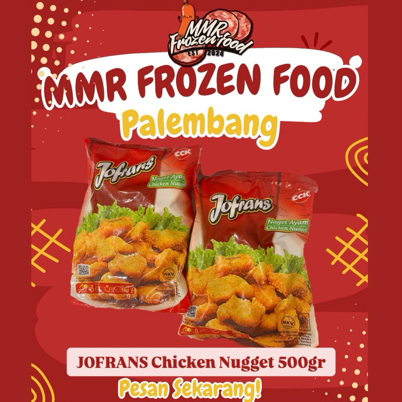 Jual NUGGET AYAM JOFRANS / JOFRANS NUGGEY AYAM / FROZEN FOOD PALEMBANG ...