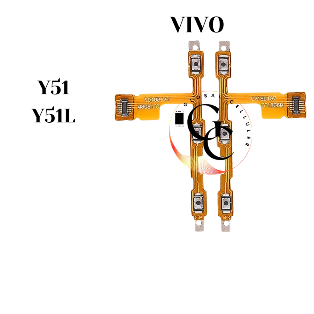 Jual Flexible On Off Vivo Y51 Y51L Original (Flexible Power) | Shopee ...