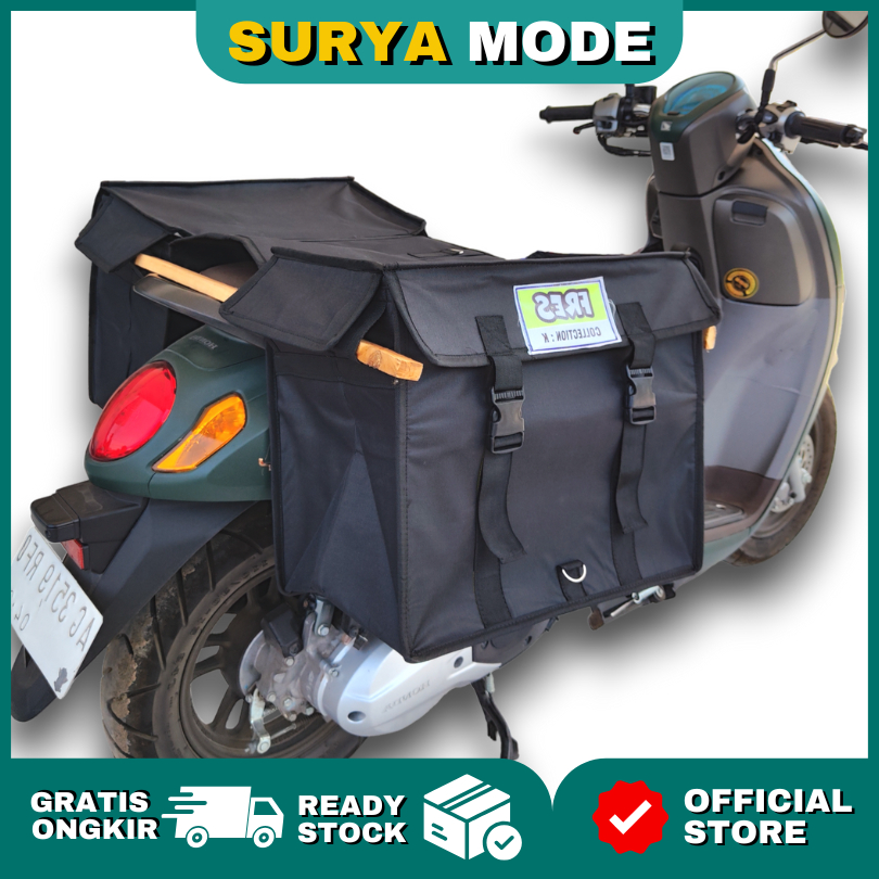 Jual Tas Kurir Motor Anti Air Tas Angkut Barang tas obrok serbaguna ...