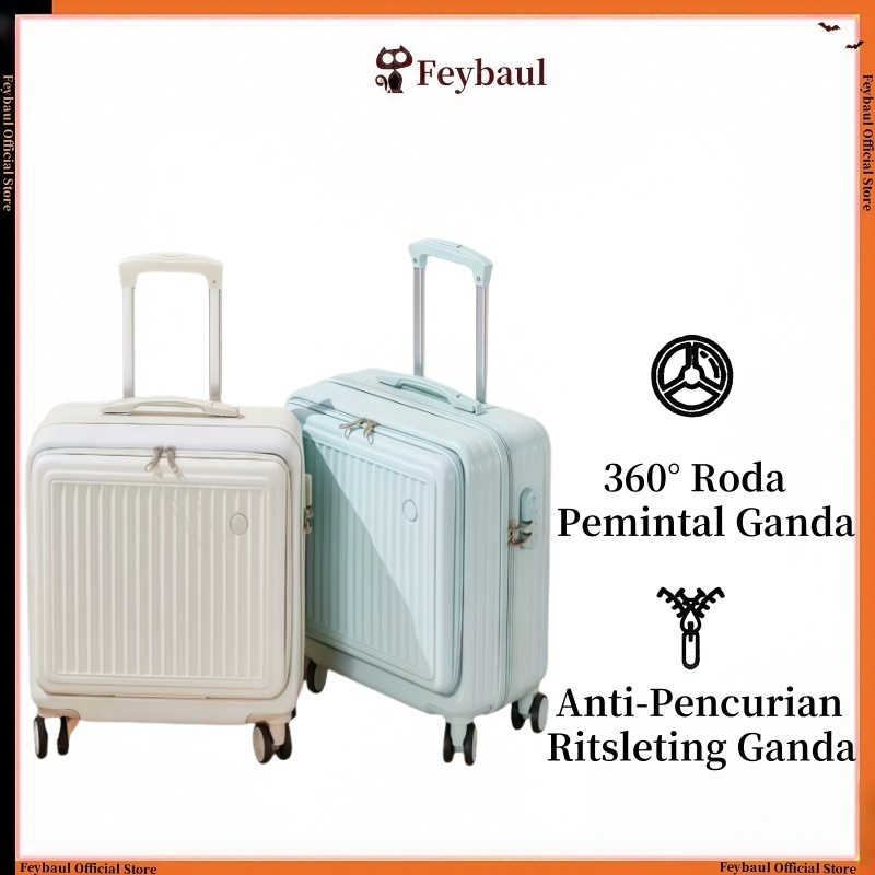 Jual Feybaul Koper Perjalanan 18 Inci Koper 2-in-1 Koper Pilot Mini ...