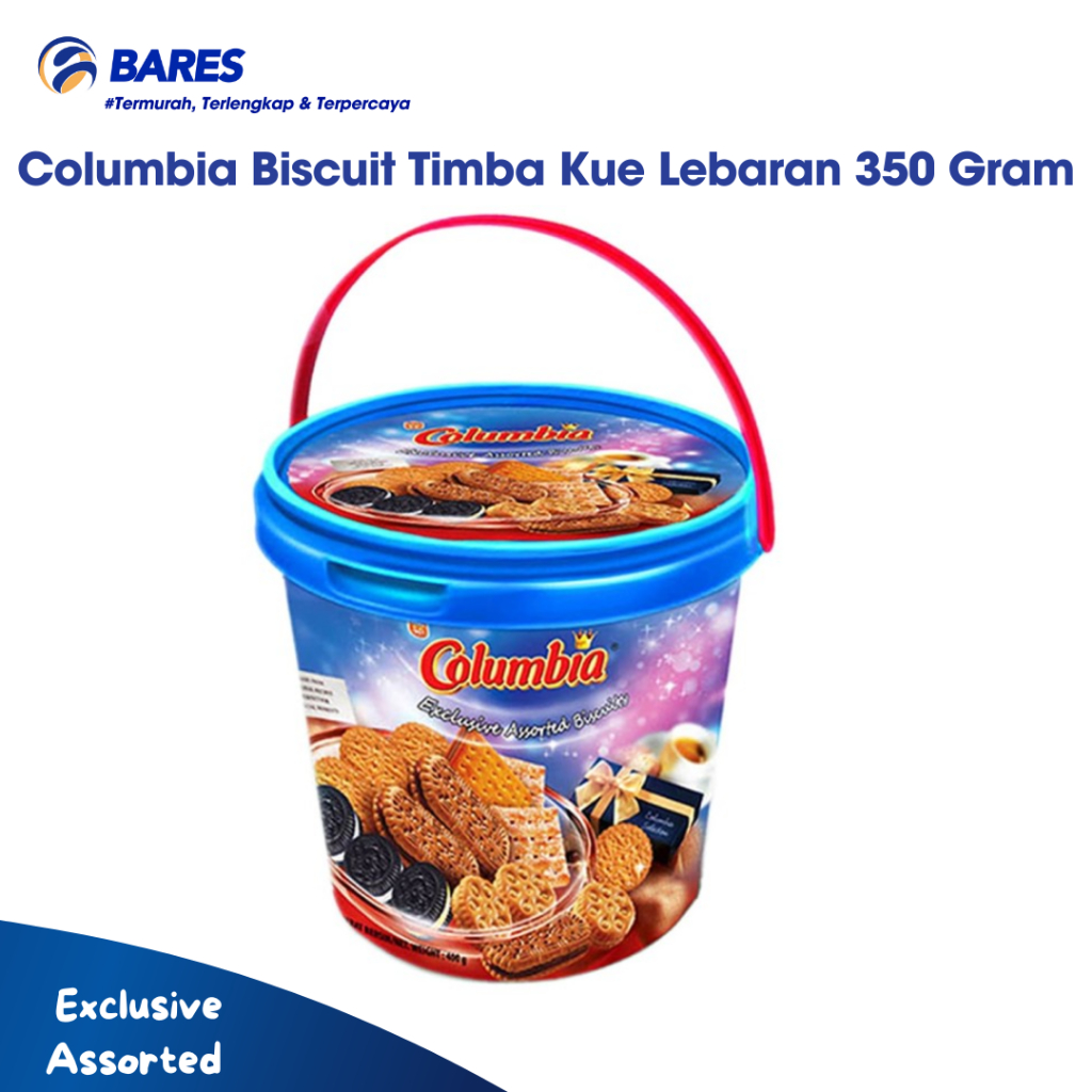 Jual Columbia Biscuit Exclusive Assorted Timba 350 Gram | Shopee Indonesia