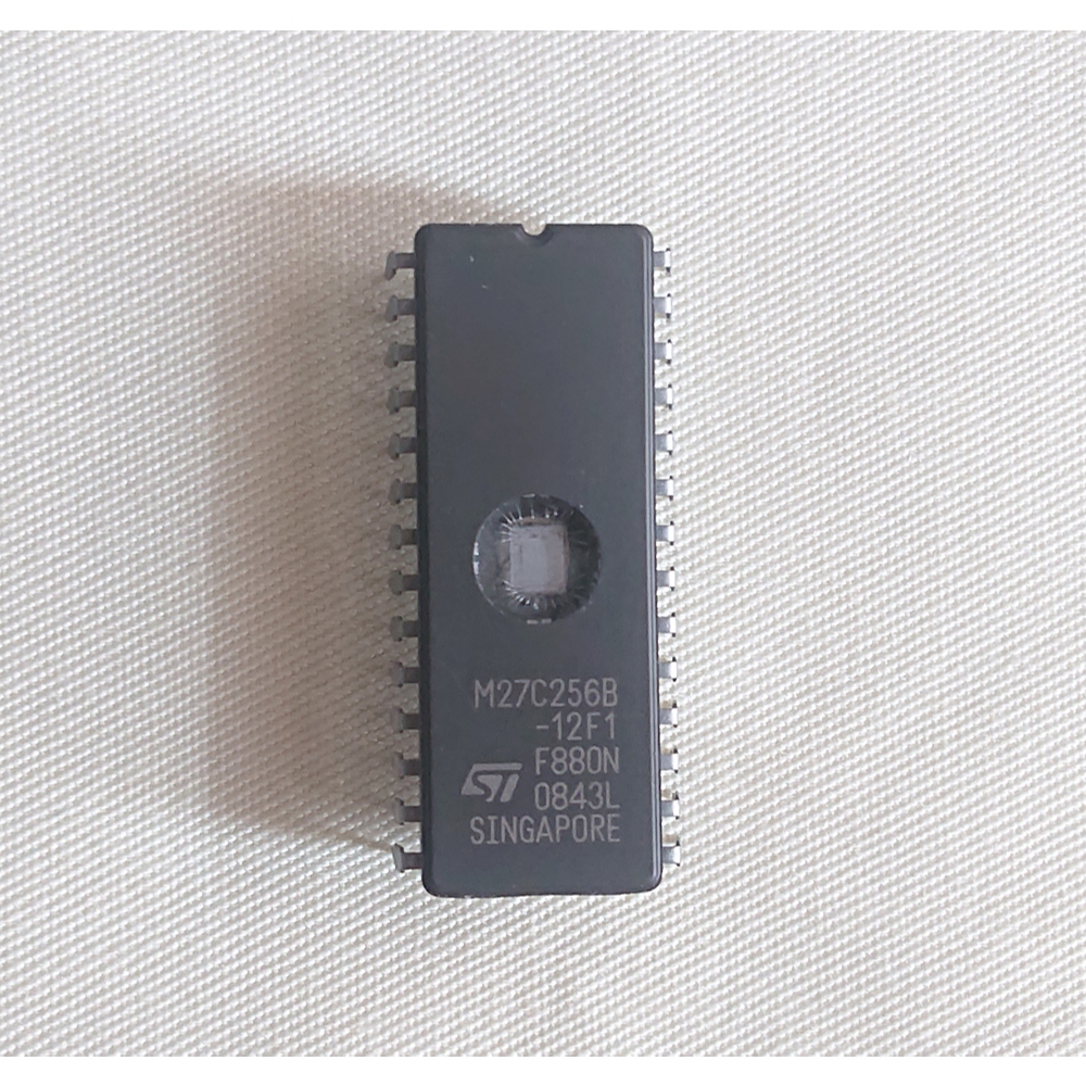 Jual IC Eprom (IC Data) M27C256B-12F1 ST Singapore Original | Shopee ...