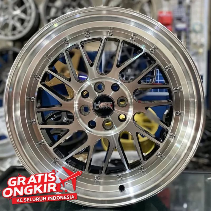 Jual Velg Mobil Celong R17 Pcd 4X100/114,3 HSR PADDOCK Cocok Untuk JAZZ VIOS AVANZA | Shopee ...