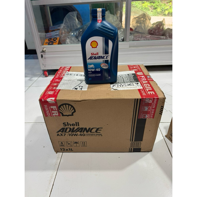 Jual Oli Shell Advance 1 Liter (1 Dus Isi 12 Pcs) | Shopee Indonesia