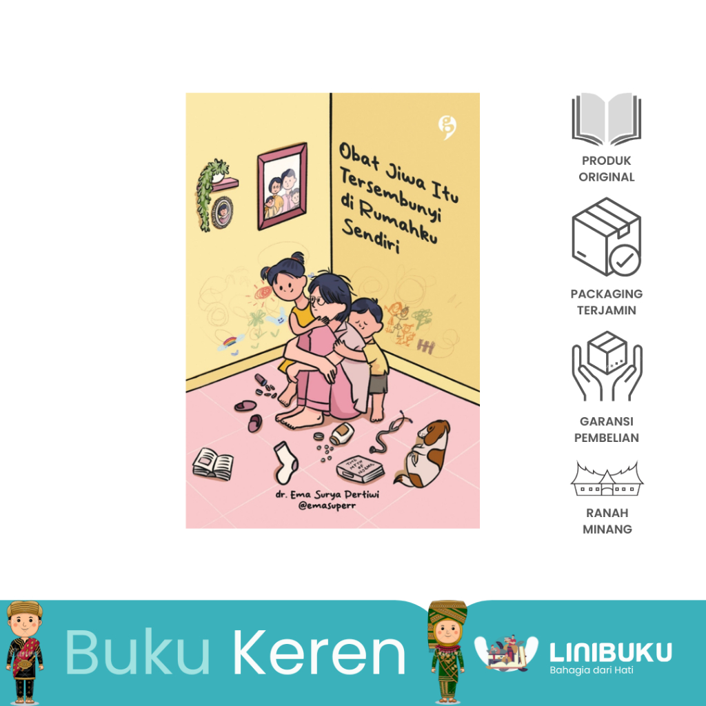 Jual Novel OBAT JIWA ITU TERSEMBUNYI DI RUMAH SENDIRI karya dr. Erna ...