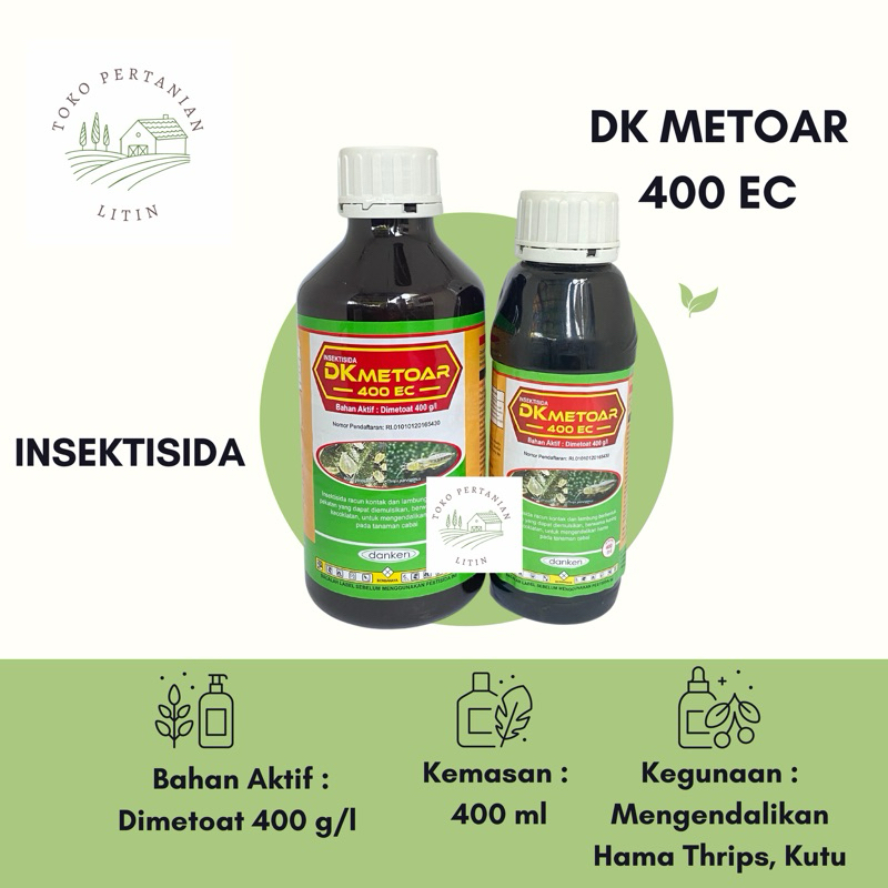 Jual DK-Metoar 400 EC - 400 ml ( Insektisida ) Mengendalikan Hama ...