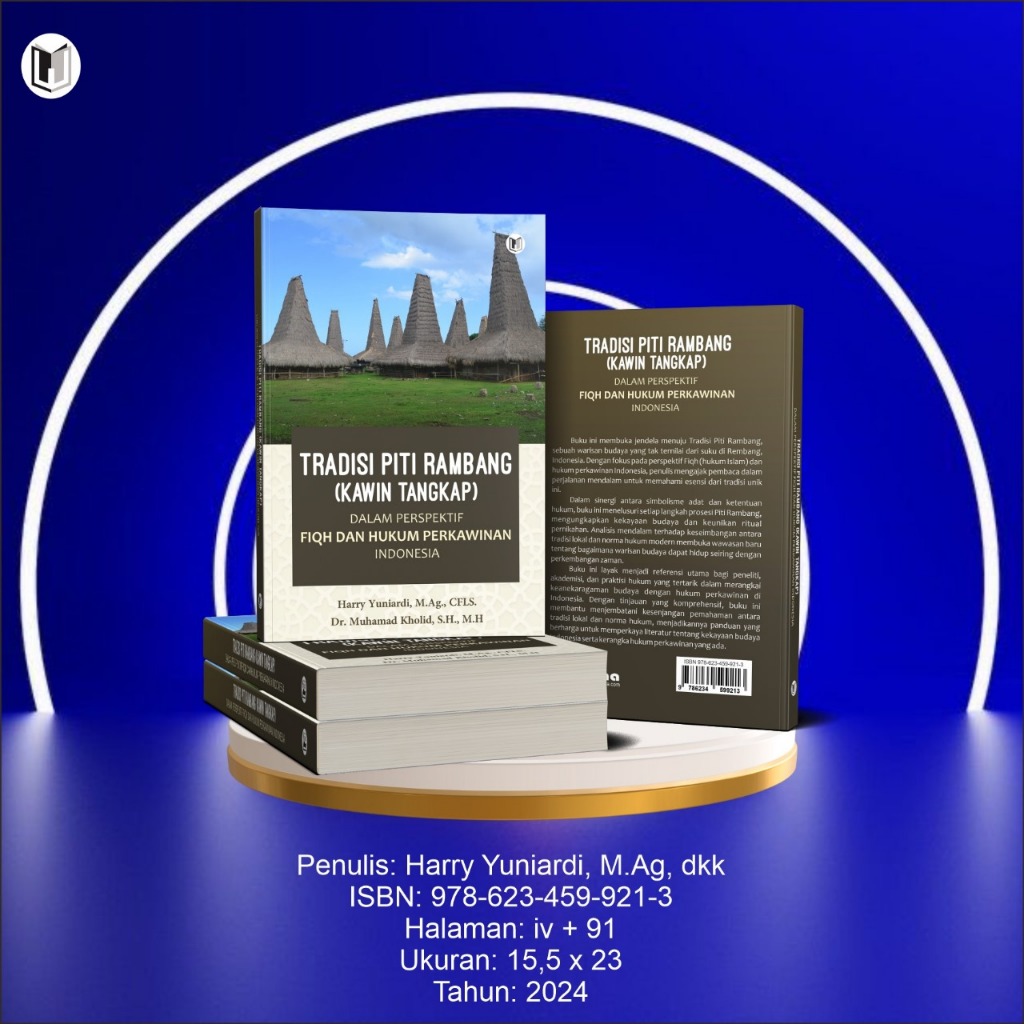 Jual TRADISI PITI RAMBANG (KAWIN TANGKAP) DALAM PERSPEKTIF FIQH DAN HUKUM PERKAWINAN INDONESIA ...