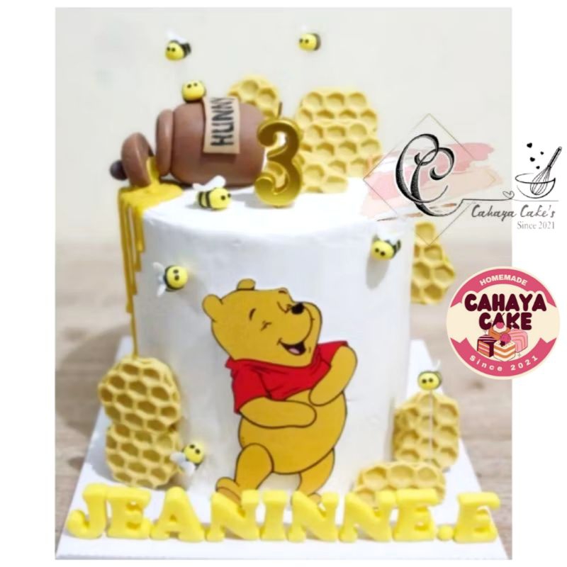 Jual Winnie The Pooh Cake / Kue Ulang Tahun Winnie The Pooh / Kue Ultah ...