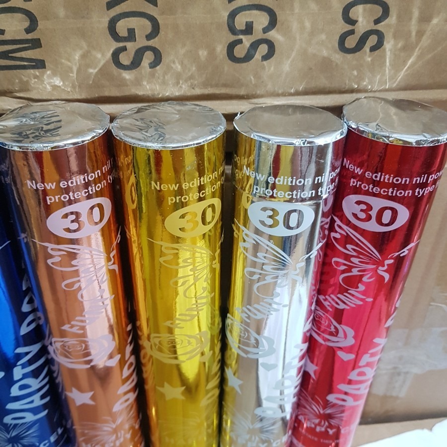 Jual Confetti Party Popper 30cm Isi Warna Warni Surprise Ulang Tahun ...