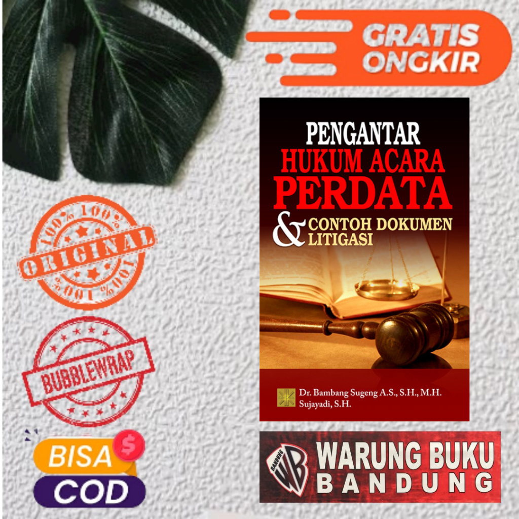 Jual Buku Pengantar Hukum Acara Perdata & Contoh Dokumen Litigasi ...