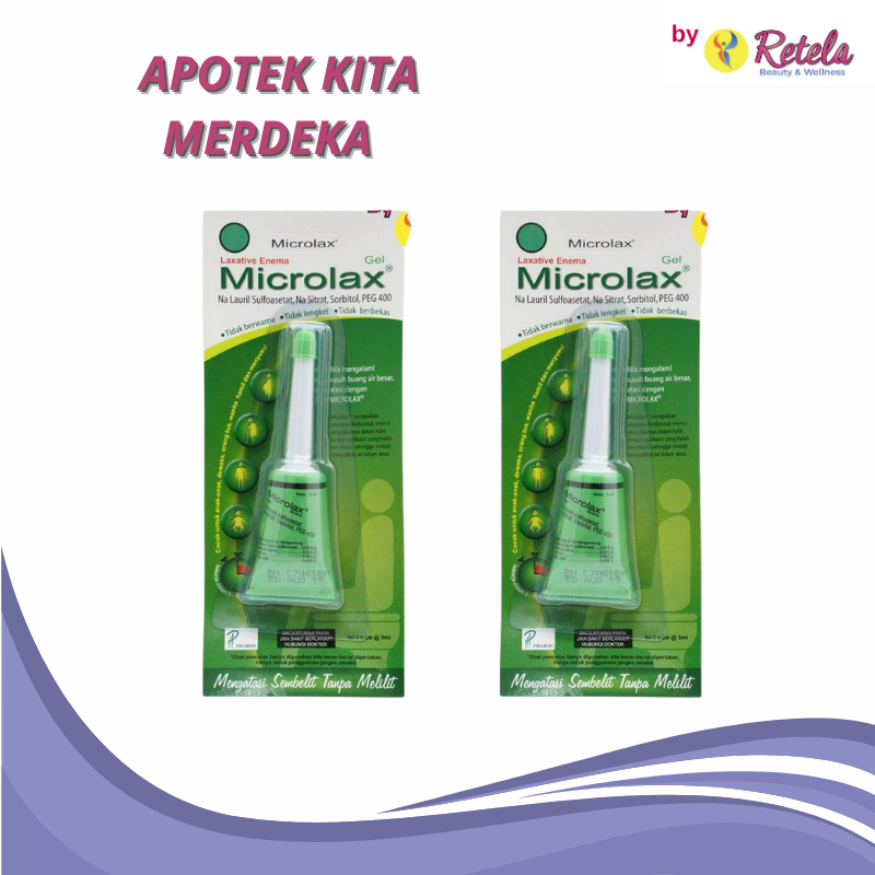 Jual MICROLAX GEL OBAT PENCAHAR 5ML | Shopee Indonesia