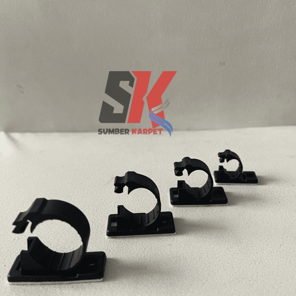 Jual Klip Kabel Perapih Kabel Klip Kabel Tempel Lem Sekrup Tembok ...