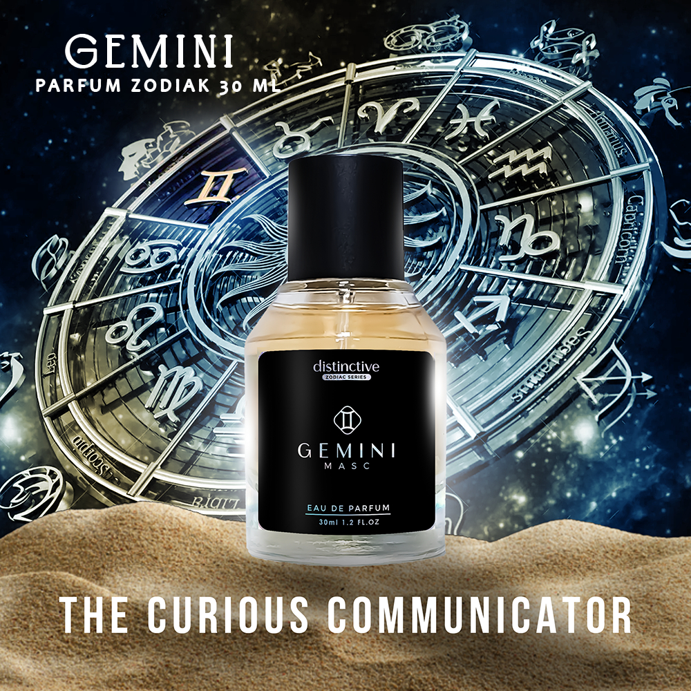 Jual Parfum Zodiak GEMINI Pria Wanita Distinctive Eau De Parfume EDP 30 ...