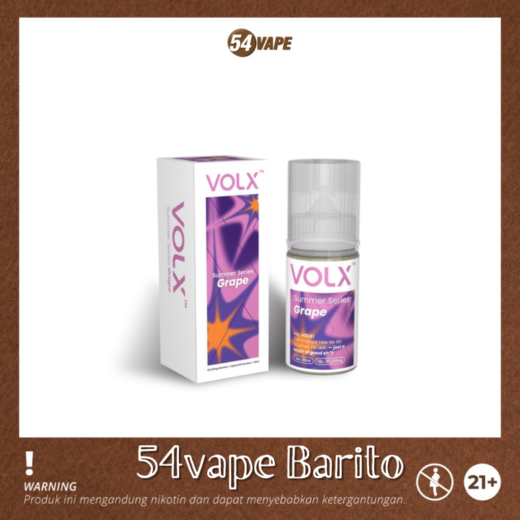 Jual VOLX Summer Grape Salt Nic 30ml 30mg | Shopee Indonesia