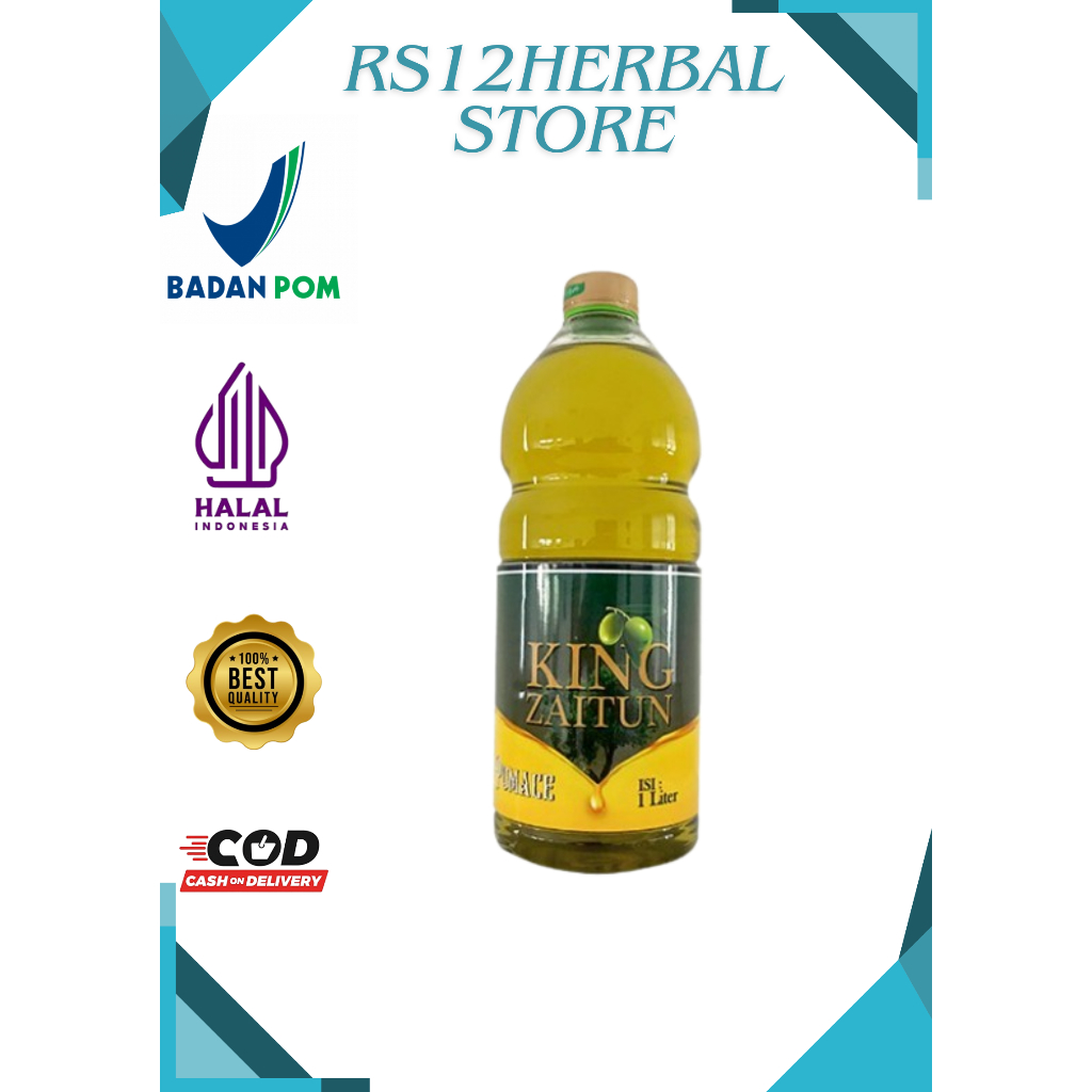 Jual Minyak Zaitun Pomace 1 liter Masak Sehat Dengan Pomace/Minyak Urut ...