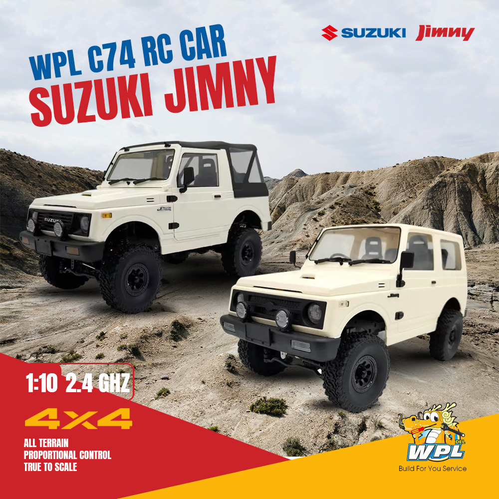 Jual WPL C74 C74-1 RC Car Suzuki Jimny JA11 1/10 RC Rock Crawler 1/10 ...