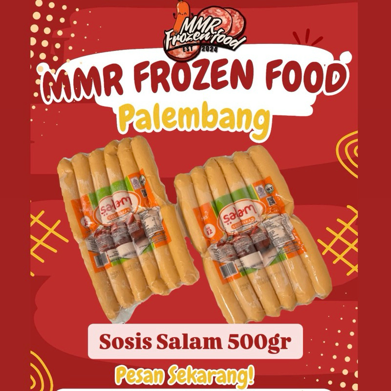 Jual SOSIS SALAM / SOSIS BAKAR / SOSIS SALAM MINI / FROZEN FOOD ...