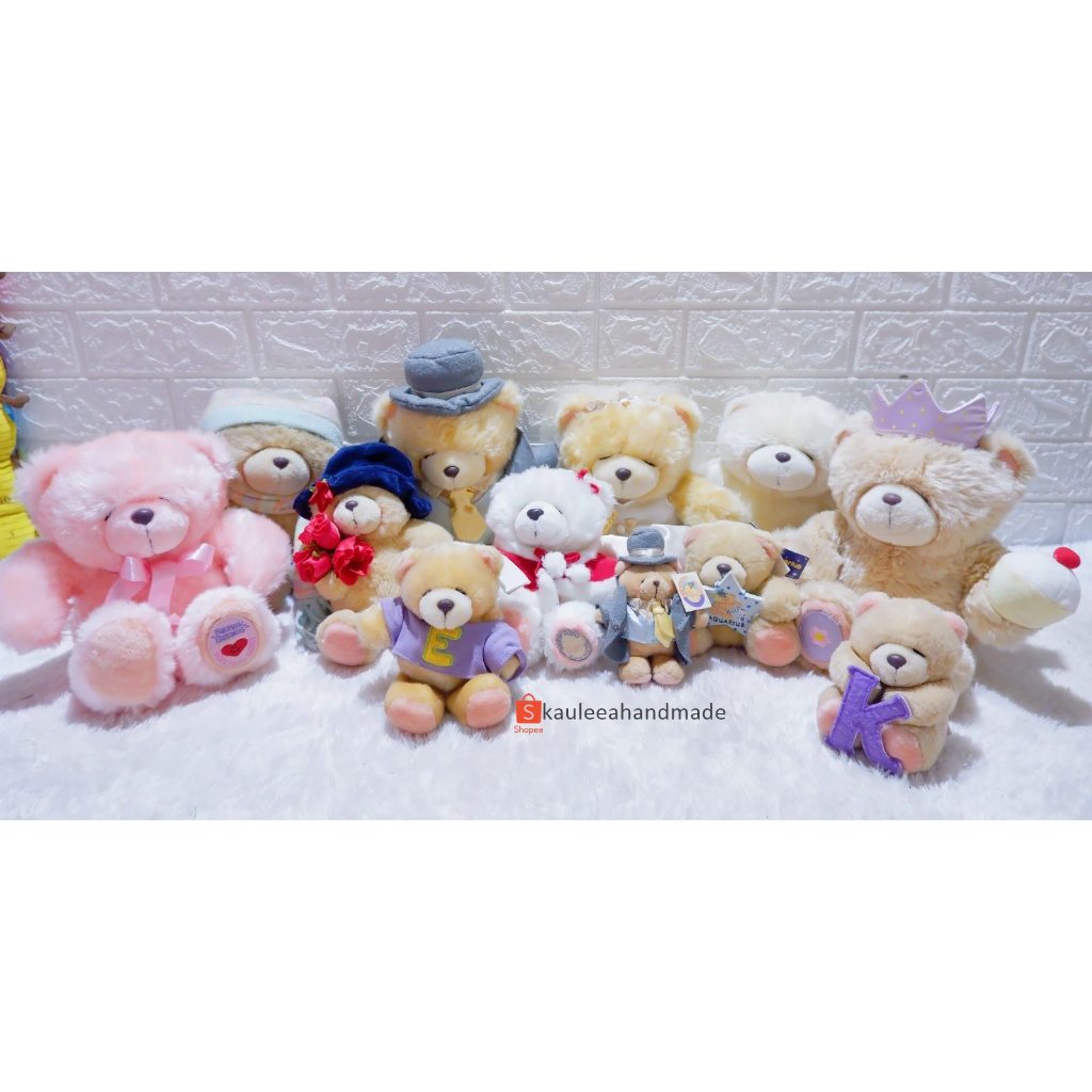 Jual Boneka Teddy bear friend friends forever FF couple pasangan ori ...