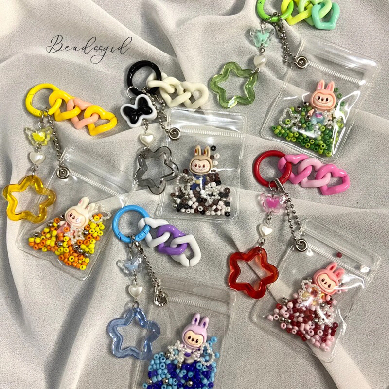 Jual Bag Charm Pouch Labubu | Gantungan Tas Lucu | Keychain sachet pvc ...
