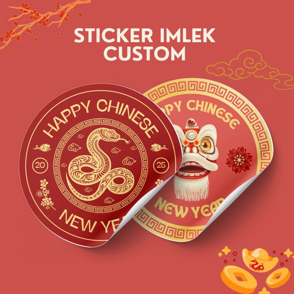 Jual Stiker imlek sincia custom | Shopee Indonesia