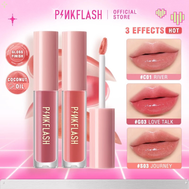 Jual Pinkflash Lip Gloss | Shopee Indonesia