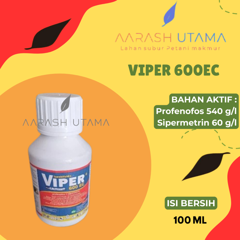 Jual Viper Insektisida 600EC 100Ml Profenofos | Shopee Indonesia