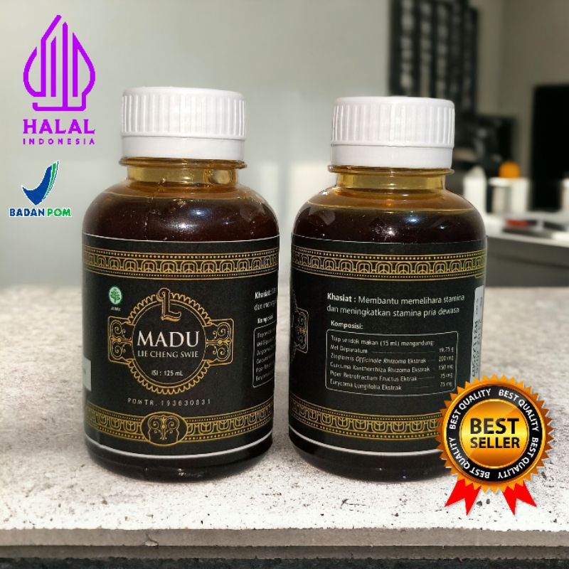 Jual OBAT KUAT Madu Herbal Lie Cheng Swie Original BPOM | Shopee Indonesia