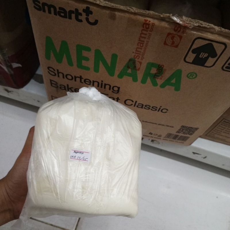 Jual MENTEGA MENARA PUTIH SHORTENING 1KG | Shopee Indonesia