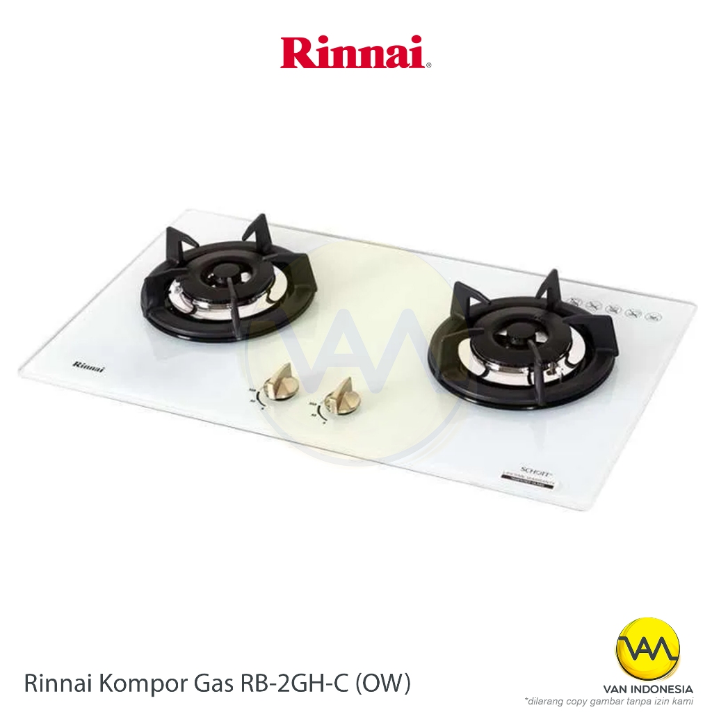 Jual Rinnai Kompor Tanam RB-2GH-C (OW) / Grande Series | Shopee Indonesia