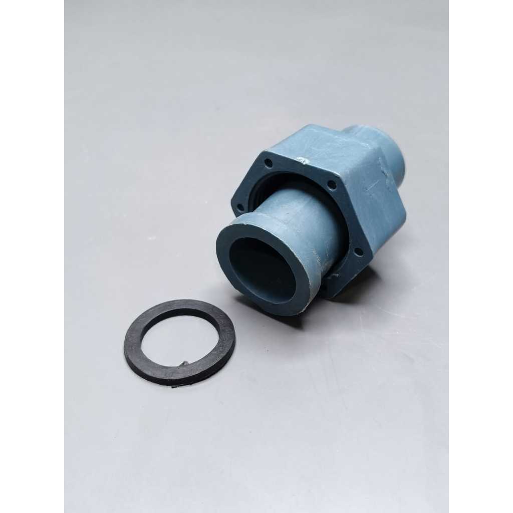 Jual Set Socket Mur Kopling Coupling Sanyo Pipa PVC 1"x3/4" Socket Mur ...